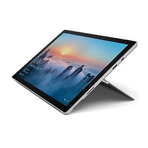 Microsoft Surface Pro 4 Intel i5-6300U X2 2.4GHz 256GB 8GB 12.3in, Silver (Renewed)