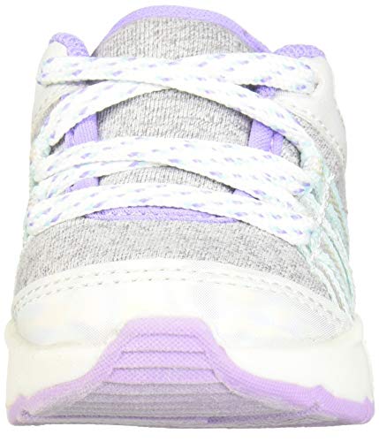 OshKosh B'Gosh Baby-Girl's SYMPSON Sneaker, Light Grey, 8