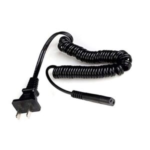 ac power cord cable charger for remington da107, da307, da325, da407, da-757 shaver