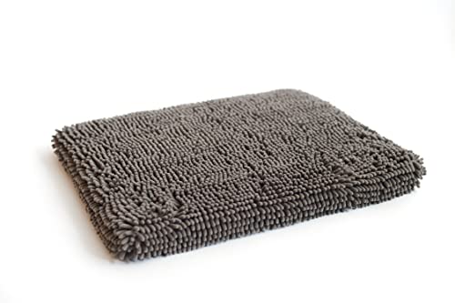 Dog Gone Smart Pet Products Dirty Dog Microfiber Cushion Pad, Grey, 23x36 Large (DGS01065-KW)