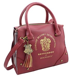 harry potter purse designer handbag hogwarts houses womens top handle shoulder satchel bag gryffindor one size