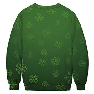 ALBIZIA Women's Crew Neck Ugly Christmas Pullover Sweatshirt US L/XL Style-2