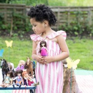 Lottie Kid Activist Doll | Cute Black Dolls for Girls & Boys Outfit | Doll On A Mission! | for 6 Year Old and up! Cute Black Doll Inspired by Real-Life Kid Activist, Mari Copeny. Wears