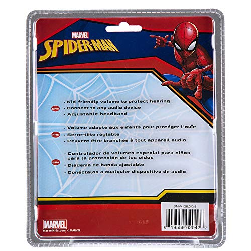 KIDSDESIGN Spiderman Headphones (SM-V126)