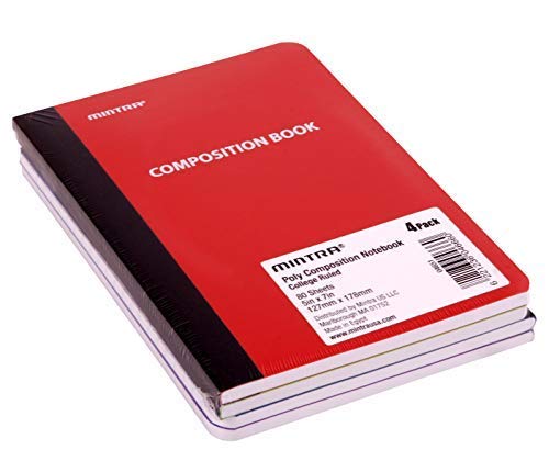 Mintra Office Mini Poly Composition Book (5in x 7in, Poly Comp)