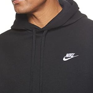 Nike Pull Over Hoodie, Black/Black/White, 4X-Large-T