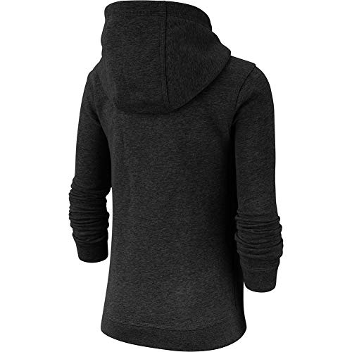 Nike Boy's NSW Pull Over Hoodie Club, Black/White, X-Large