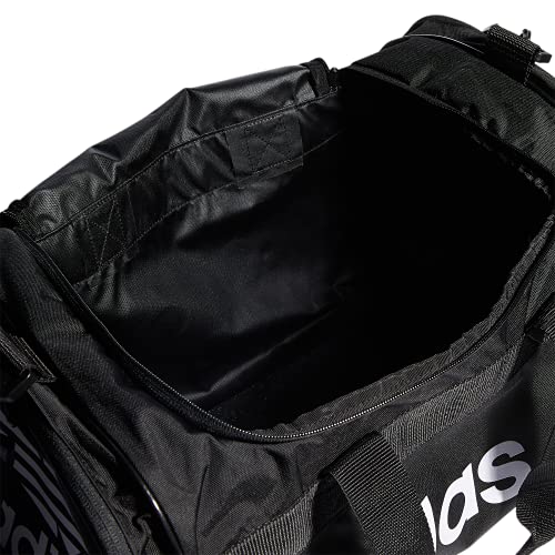 adidas Originals Santiago Duffel Bag, Black/White, One Size