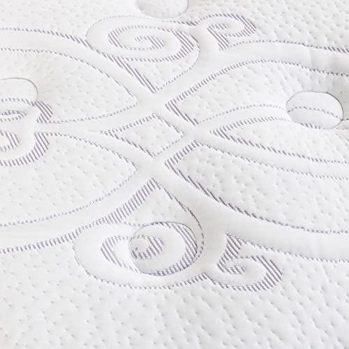 Signature Design by Ashley King Size Limited Edition 11 inch Plush Pillowtop Hybrid Mattress with Lumbar Support Gel Memory Foam