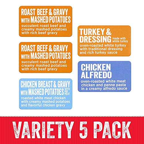 HORMEL COMPLEATS Protein Variety Pack Microwave Trays (Pack of 5)