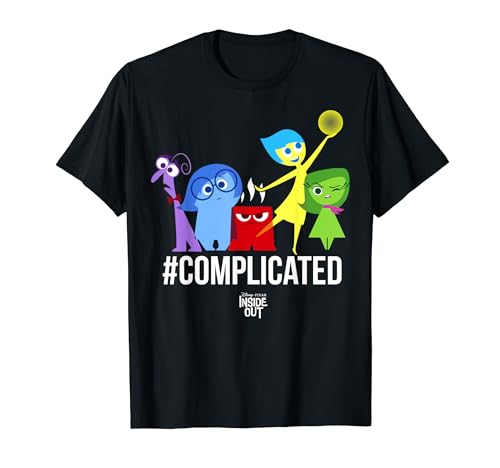 Disney Inside Out Complicated Emotions Graphic T-Shirt T-Shirt