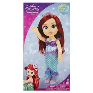 Disney Princess Ariel Doll Sing & Shimmer Toddler Doll, Sings Part of Your World [Amazon Exclusive]