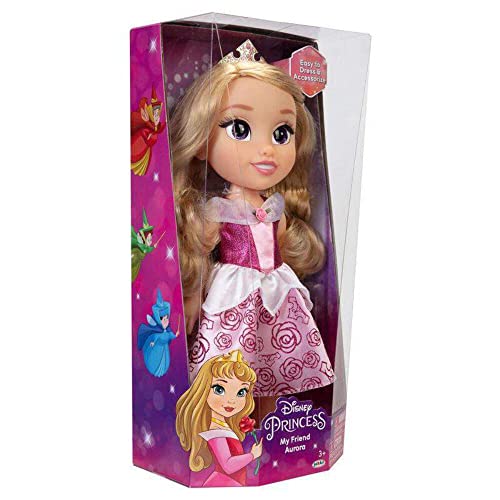 Disney Princess My Friend Aurora Doll 14" Tall Includes Removable Outfit and Tiara