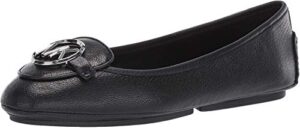 michael kors lillie moc black madras 8.5 m