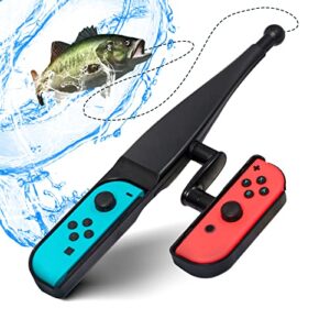 Fishing Rod for Nintendo Switch, Fishing Game Accessories Compatible with Nintendo Switch Legendary Fishing - Nintendo Switch Standard Edition and Bass Pro Shops: The Strike Championship Edition