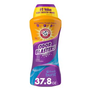 arm & hammer odor blasters in-wash scent booster - fresh burst, 37.8oz