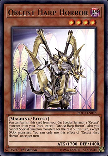 Yu-Gi-Oh! - Orcust Harp Horror - SOFU-EN016 - Soul Fusion - Unlimited Edition - Rare