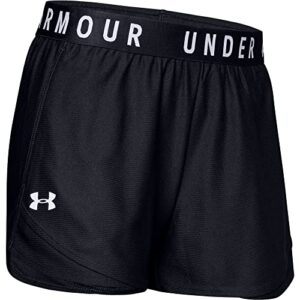 Under Armour womens Play Up 3.0 Shorts , Black (001)/White , X-Small