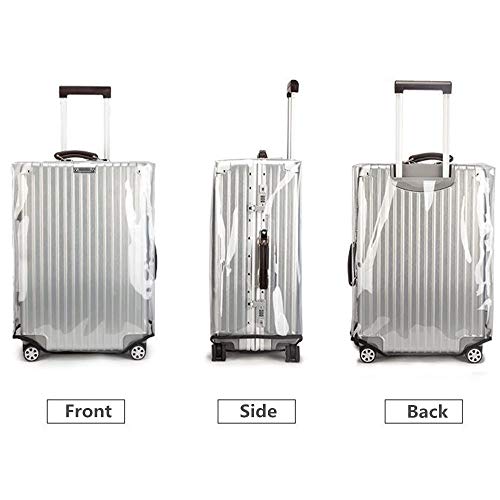 GigabitBest Luggage Protector Covers Suitcase Cover Protector PVC Luggage Case (30''(26.77''H x 20.47''L x 12.59''W))