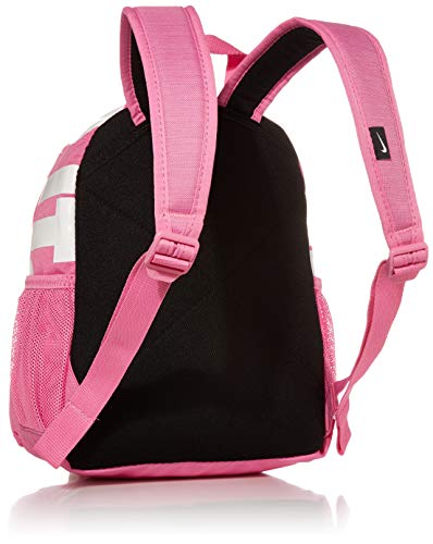 Nike Brasilia "just Do It" Backpack (mini), China Rose/China Rose/(Glossy White), Misc