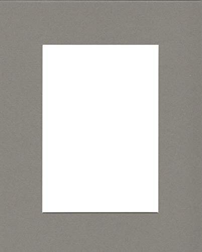 Pack of (2) 24x36 Acid Free White Core Picture Mats Cut for 20x30 Pictures in Sage Green