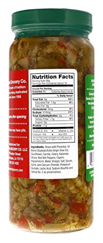 Central Grocery Olive Salad - 16 oz (Pack of 1)