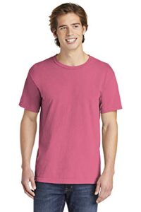 comfort colors adult short sleeve tee, style 1717, crunchberry, large