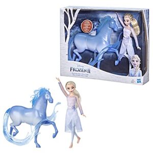 Disney Frozen 2 Elsa Doll and Nokk Figure, Toy for Kids 3 and Up