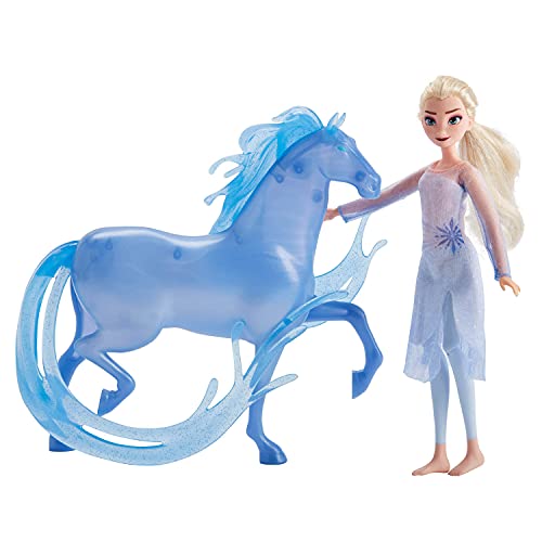 Disney Frozen 2 Elsa Doll and Nokk Figure, Toy for Kids 3 and Up