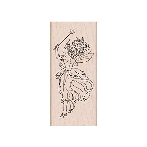 Hero Arts H6330 Wood Stamps, Fairy Queen