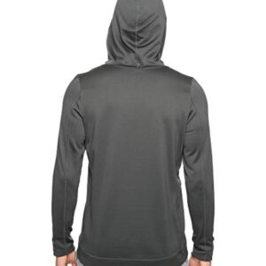 Nike Men's Therma Fly HD Basketball Hoodie (Large) Anthracite