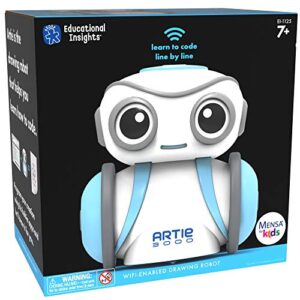 Educational Insights Artie 3000 the Coding & Drawing Robot, STEM Toy, Gift for Boys & Girls, Ages 7+