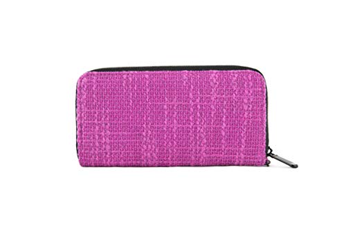 DIME BAGS Wristlet Wallet - RFID-Blocking Carrying Case with Secure Zipper and Wristlet Loop (Magenta)