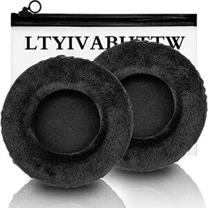 replacement ear pads compatible with dt770, dt880, dt990, dt 770 pro, dt 880 pro, dt 990 pro headphones (black)