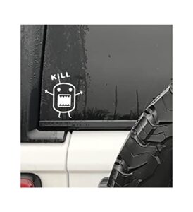 domo kill vinyl decal