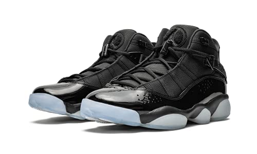 Jordan Mens Air 6 Rings 322992 011 Black Ice - Size 10