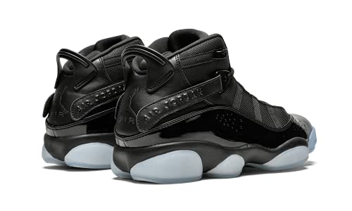 Jordan Mens Air 6 Rings 322992 011 Black Ice - Size 10