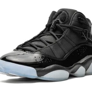 Jordan Mens Air 6 Rings 322992 011 Black Ice - Size 10