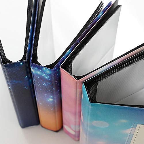 Fancyme 64 Pockets 3 Inch Starry Sky Polaroid Photo Book Album for Fujifilm Instax Mini Films Album Instax Mini 9 8 7s 90 70 25 Name Card Holder