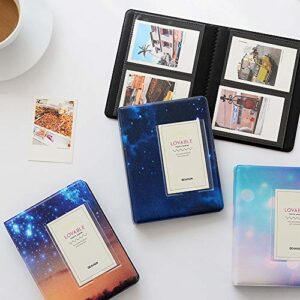 Fancyme 64 Pockets 3 Inch Starry Sky Polaroid Photo Book Album for Fujifilm Instax Mini Films Album Instax Mini 9 8 7s 90 70 25 Name Card Holder