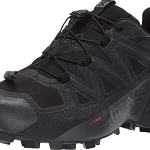 Salomon Speedcross 5 Gore-tex Trail Running Shoes for Women, Black/Black/Phantom, 9.5