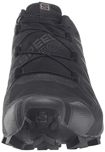 Salomon Speedcross 5 Gore-tex Trail Running Shoes for Women, Black/Black/Phantom, 9.5