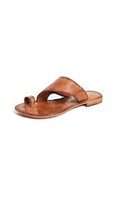 free people sant antoni slide brown 36 (us women's 6) m