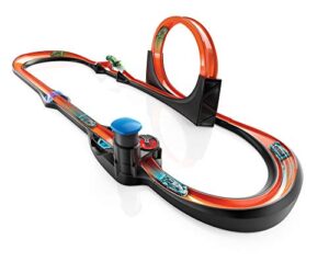 hot wheels id smart track measures speed counts laps uniquely identifiable vehicles ages 8 and older