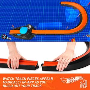 Hot Wheels id Smart Track Measures Speed Counts Laps Uniquely Identifiable Vehicles Ages 8 and Older