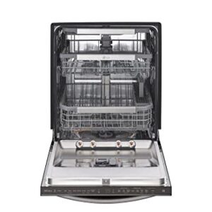 LG LDT7808BD 42dB Black Stainless Top Control Dishwasher