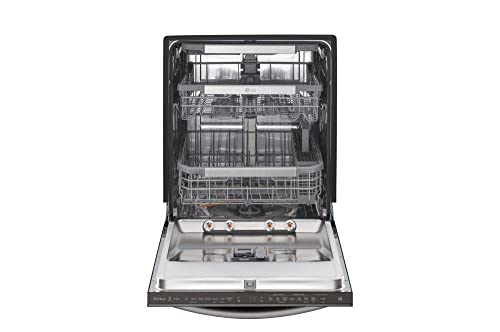 LG LDT7808BD 42dB Black Stainless Top Control Dishwasher