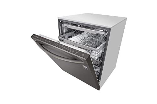 LG LDT7808BD 42dB Black Stainless Top Control Dishwasher