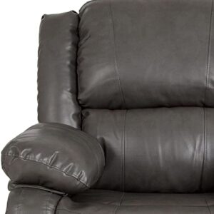 Flash Furniture Harmony Series Gray LeatherSoft Recliner