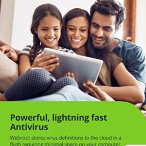 Webroot Internet Security Plus | Antivirus Software 2023 |3 Device | 2 Year Download for PC/Mac/Chromebook/Android/IOS + Password Manager